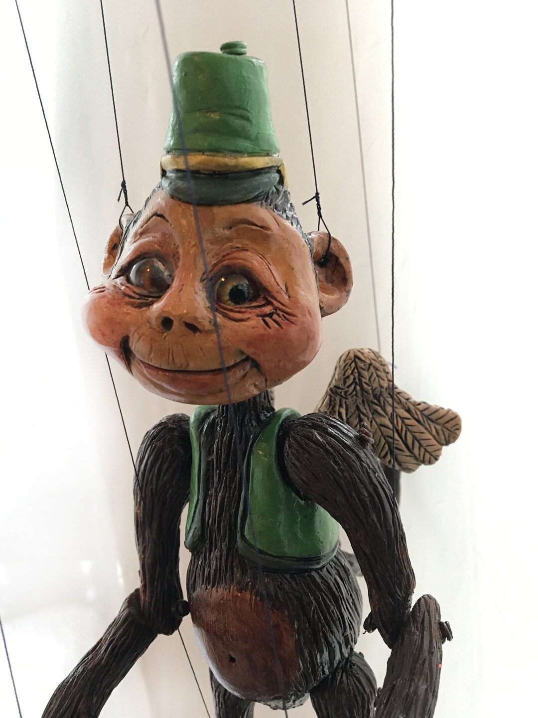 Winged Monkey of Oz Marionette / Made-to-order - Etsy