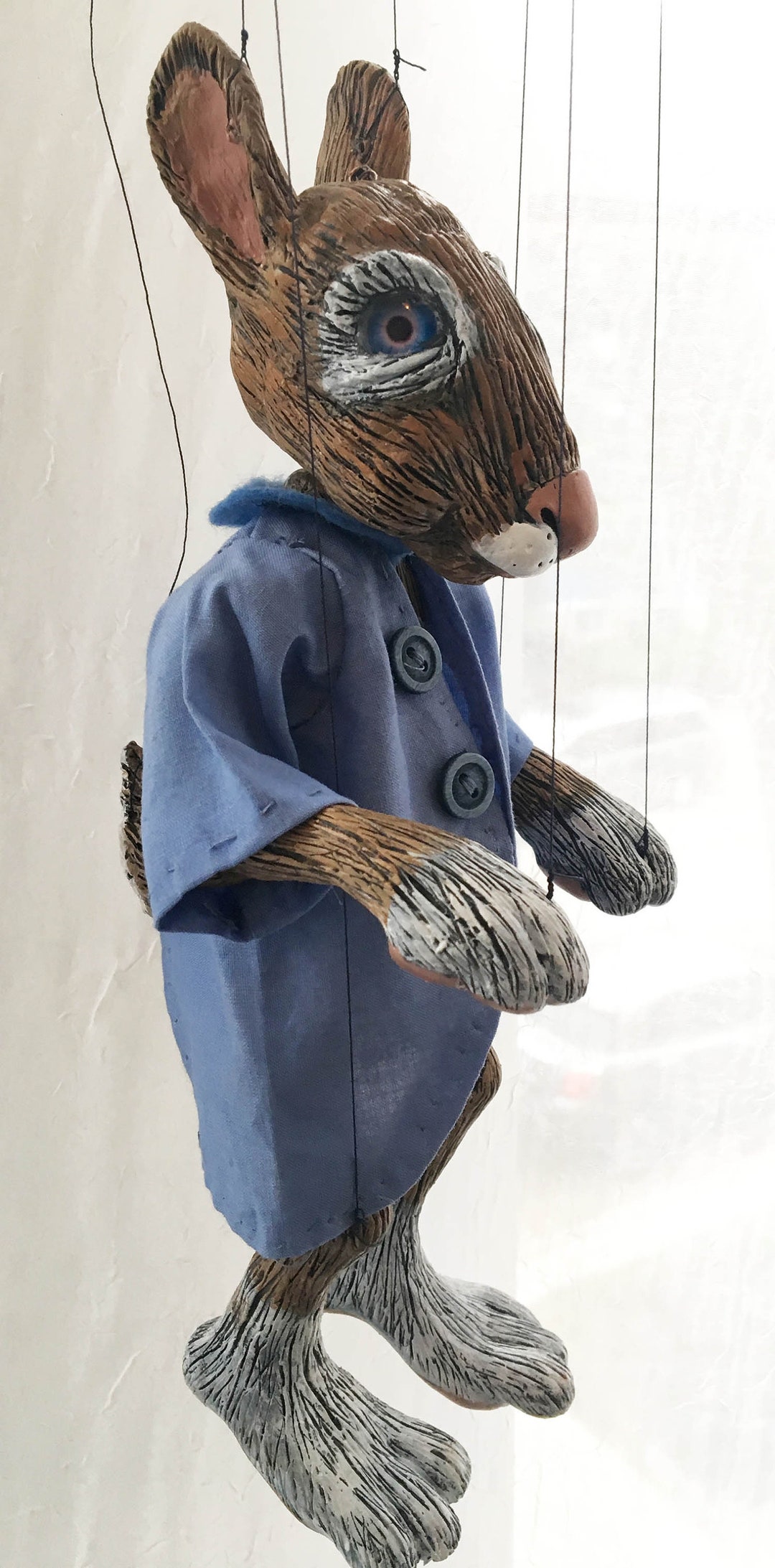 Peter Rabbit Marionette made to Order - Etsy