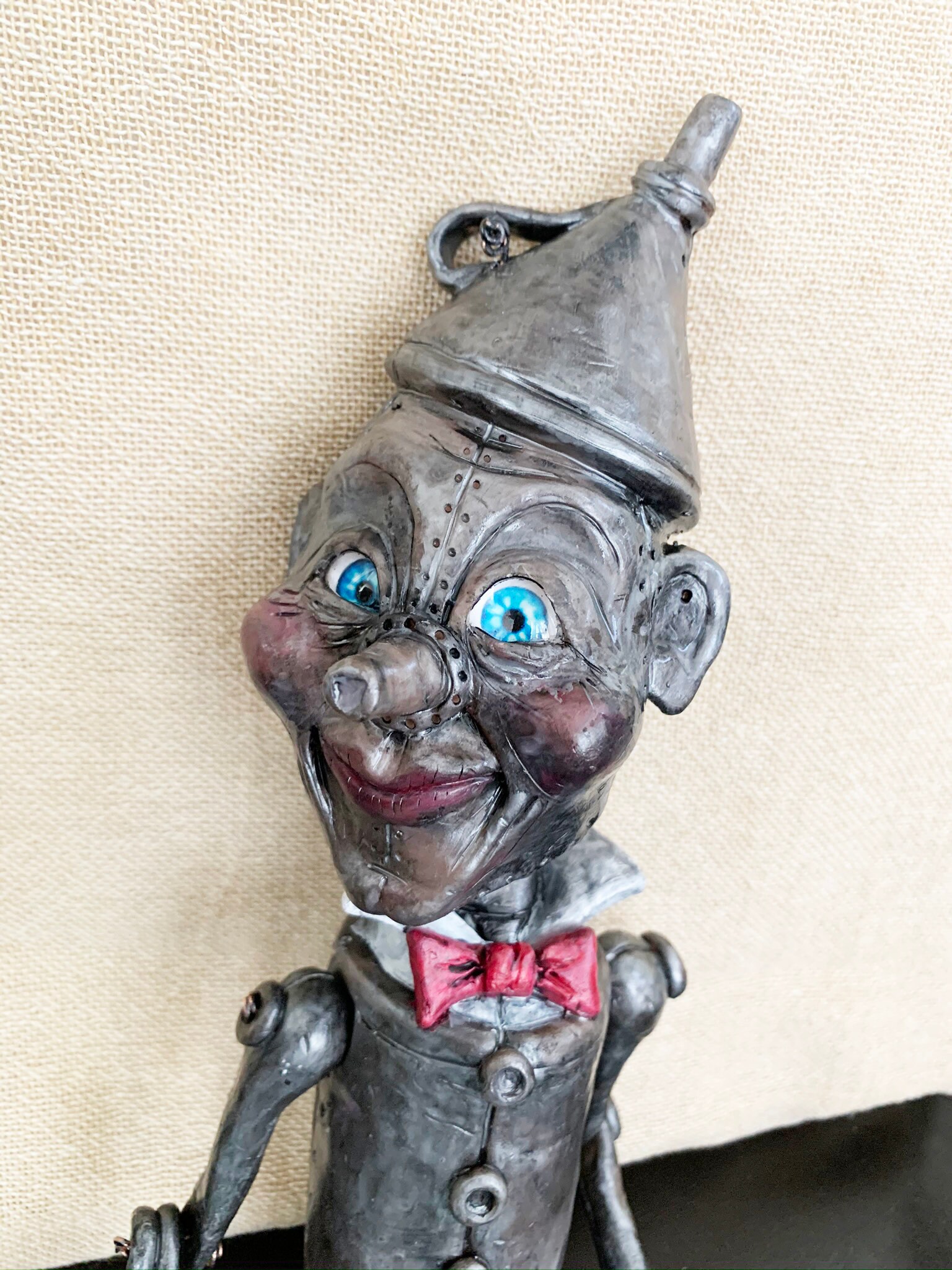 The Tin Man of Oz Marionette / Made-to-order - Etsy