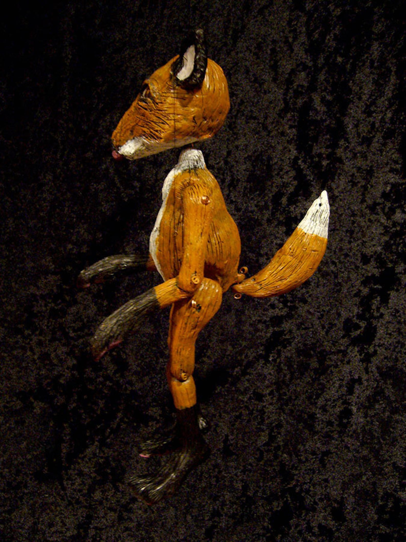 Made-to-order. Fox Marionette Hand-made OOAK - Etsy