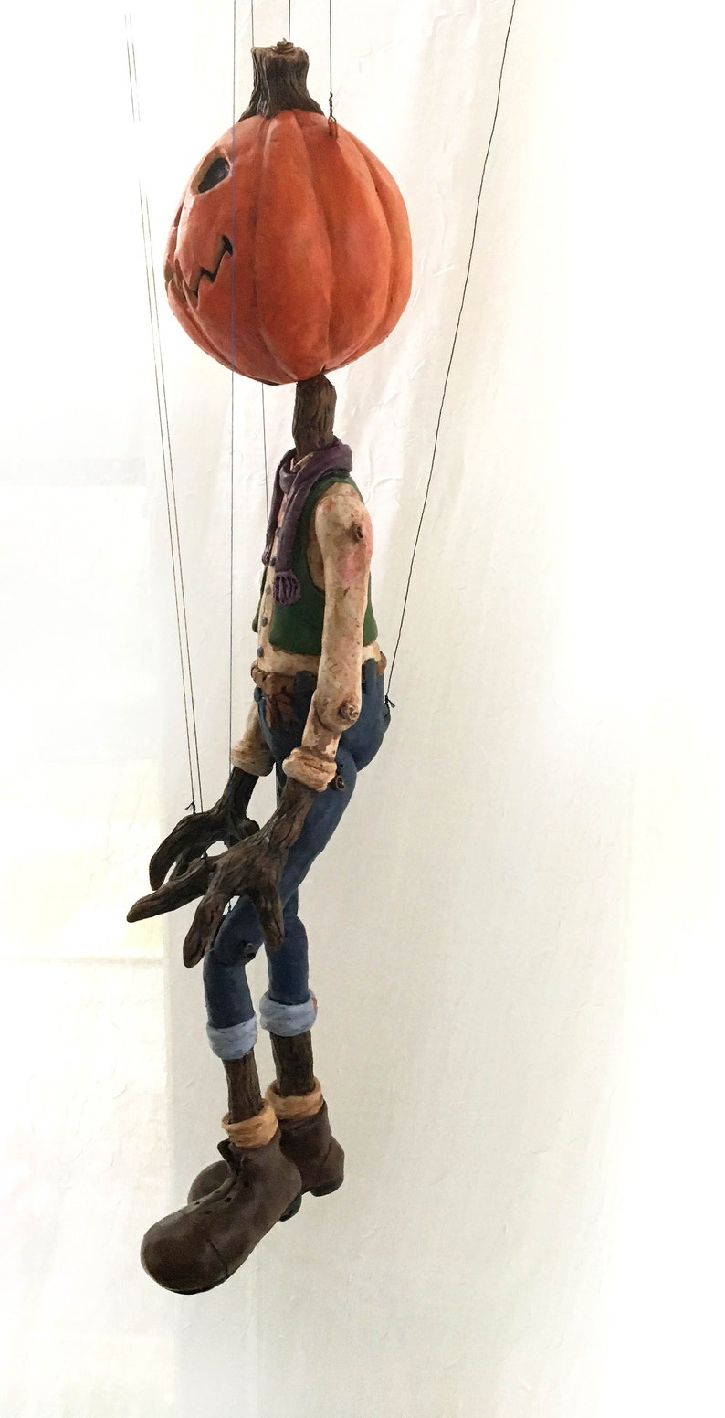 Jack Pumpkinhead of Oz Marionette Made-to_order - Etsy