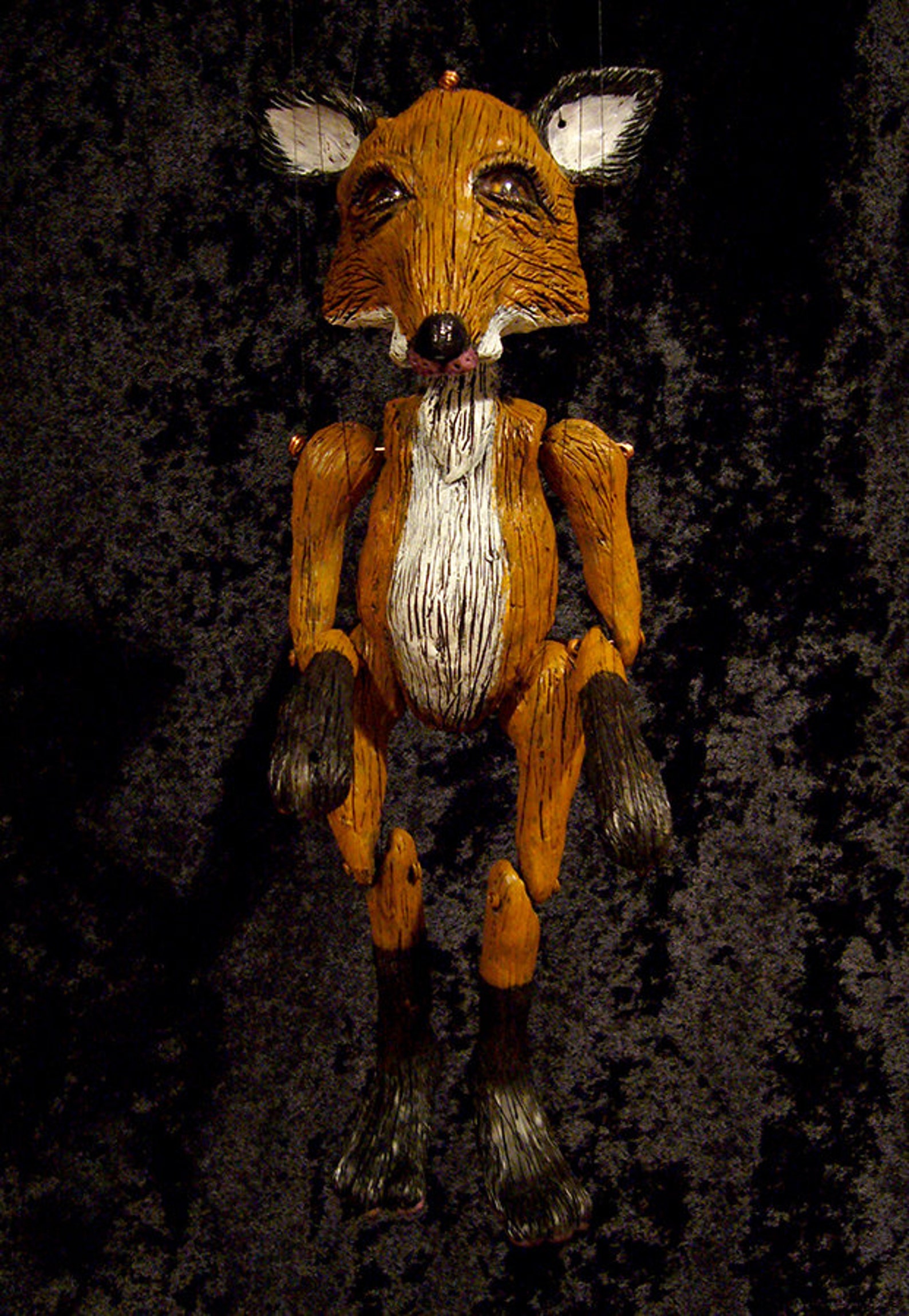 Made-to-order. Fox Marionette Hand-made OOAK - Etsy