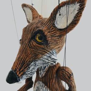Made-to-order. Fox Marionette, Hand-made, OOAK - Etsy