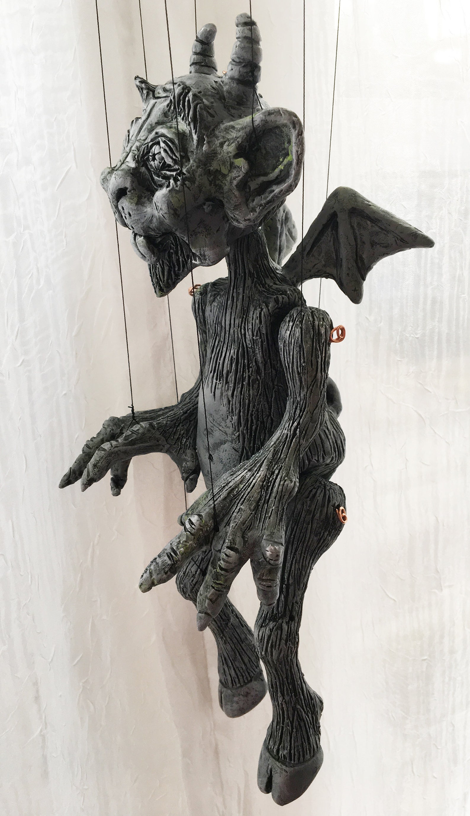 Gargoyle Marionette, Hand-made (made to Order) - Etsy