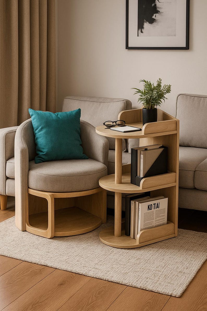 CNC Bookshelf, Plywood Table Plan, DXF Vector Files for CNC Cutting - Etsy