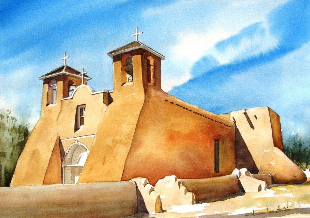 San Francisco De Asis - Art Print 8 X 10 - Etsy