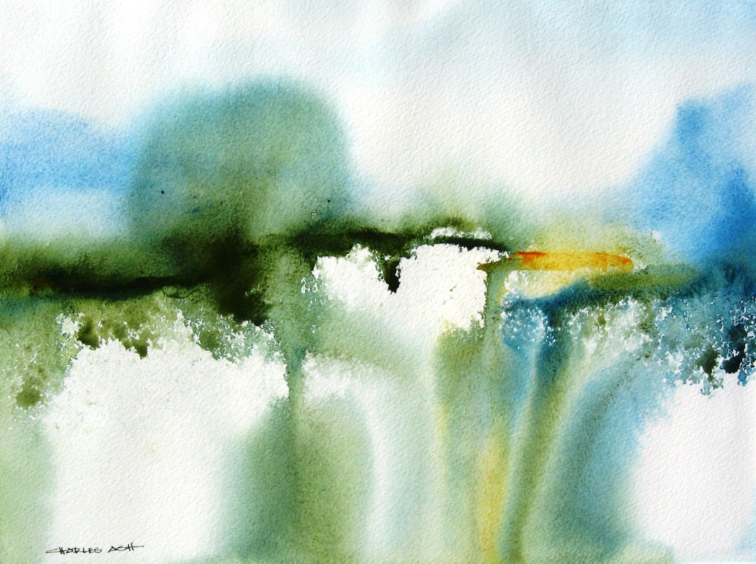 Prairie Spring - Original Watercolor Painting - Etsy