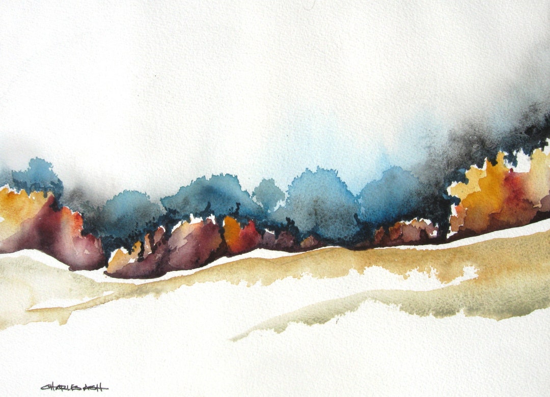 Chamiso Arroyo - 16" X 12" Original Watercolor Painting - Etsy
