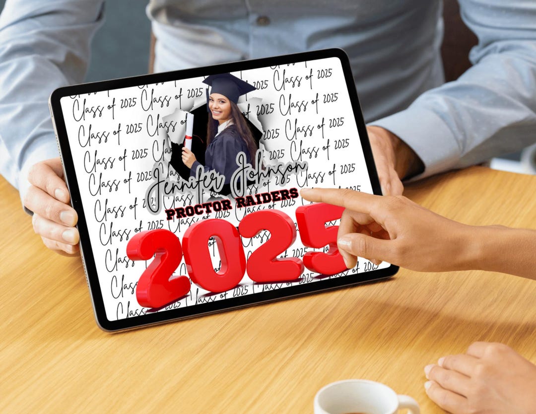 Class of 2025 Graduation Image, Custom Senior Image for You to Print ...