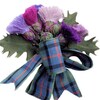 Scottish Thistle Ribbon Pillow - Etsy