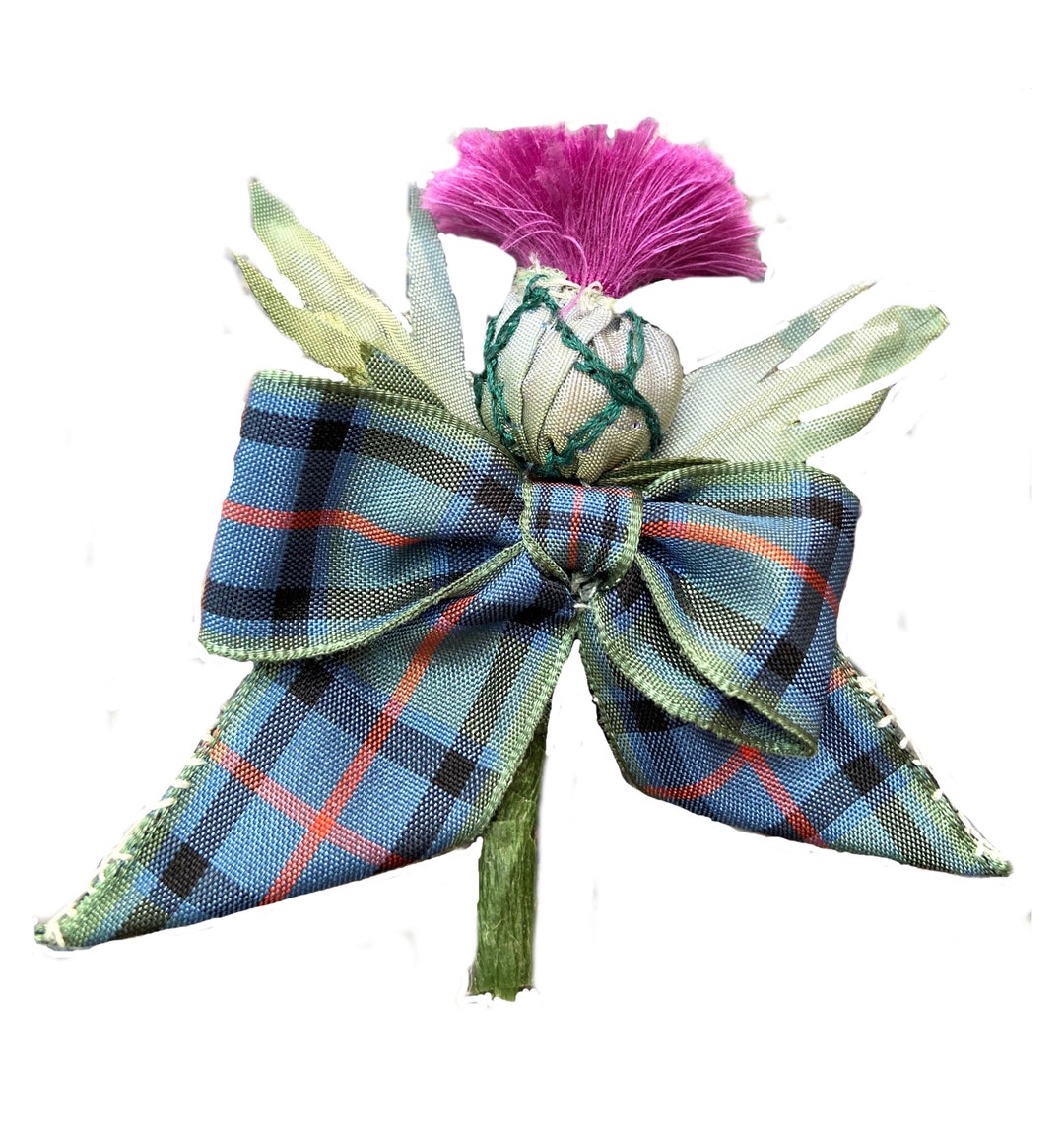 Scottish Single Scottish Thistle Pin - Etsy