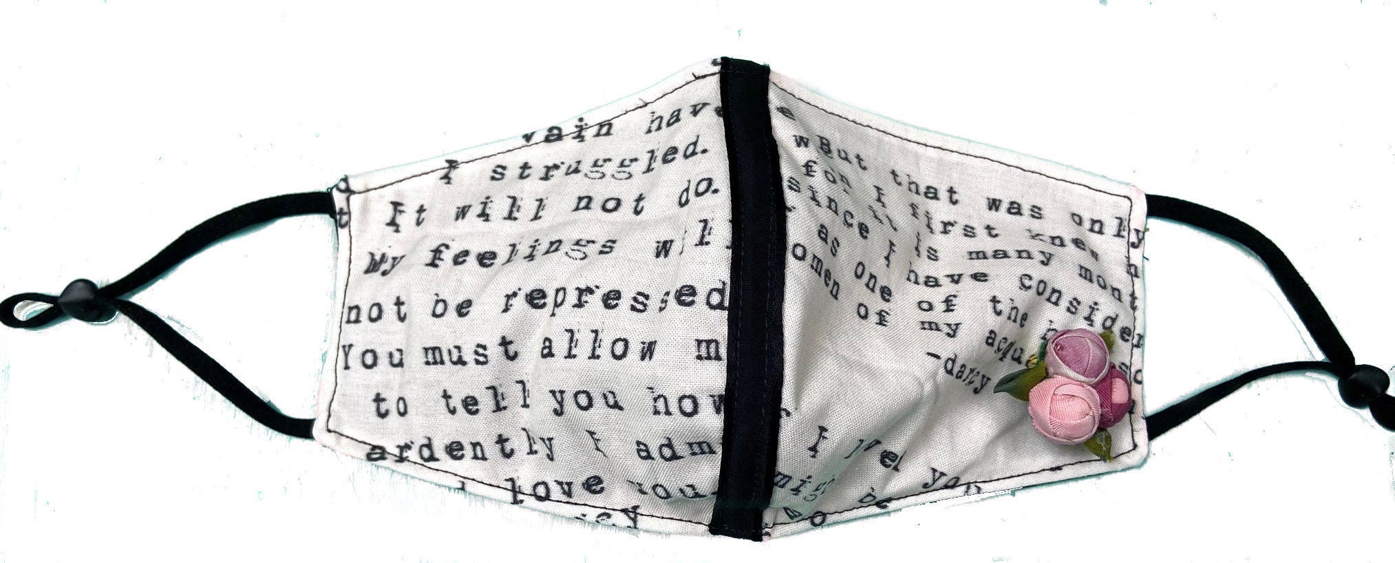 Mask, Jane Austen Quotes Mask - Etsy