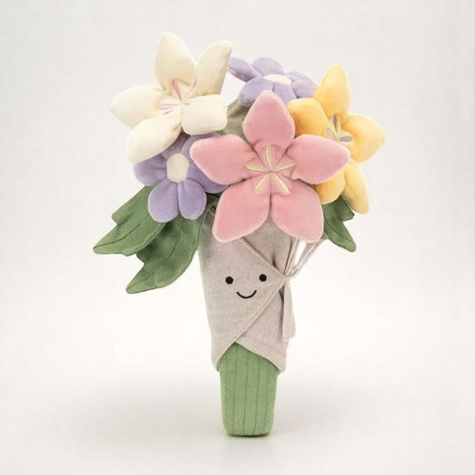 Kawaii Plush Flower Bouquet: Unique Toddler Gift, Graduation Present - Etsy