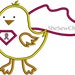Super Tough Chick Applique Embroidery Design - Breast Cancer Awareness ...