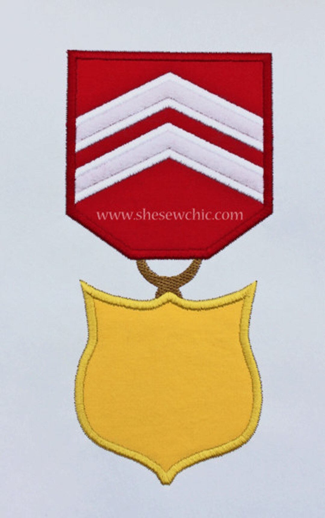 Medal Digital Applique Embroidery Design (026) - Etsy
