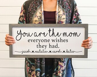 Mom signs | Etsy
