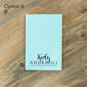 Personalized Leather Journal | Leather Journal for Her | Gratitude Book ...