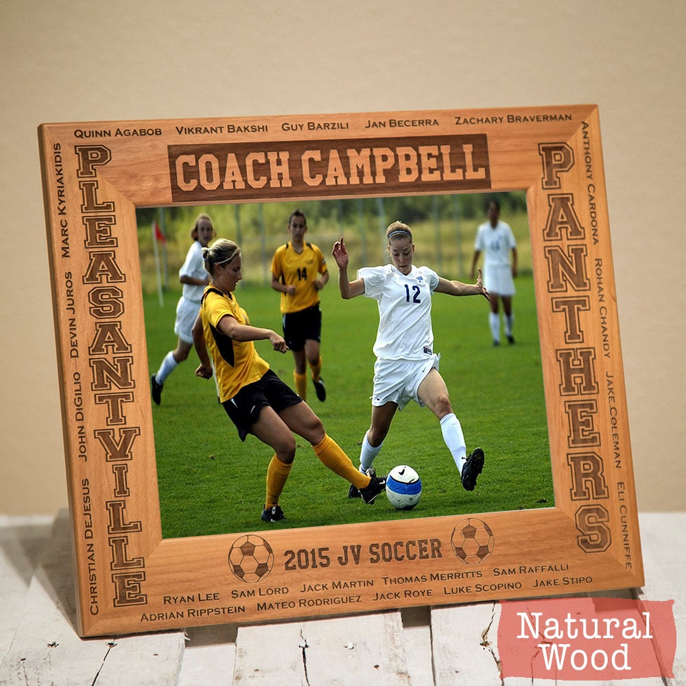 Personalized Sports Frames Coach Picture Frame Coach Gift | Etsy