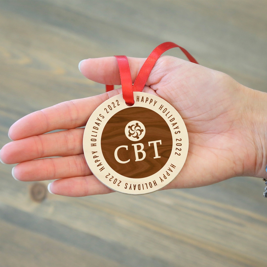 2021 Corporate Logo Christmas Ornament Business Personalized - Etsy