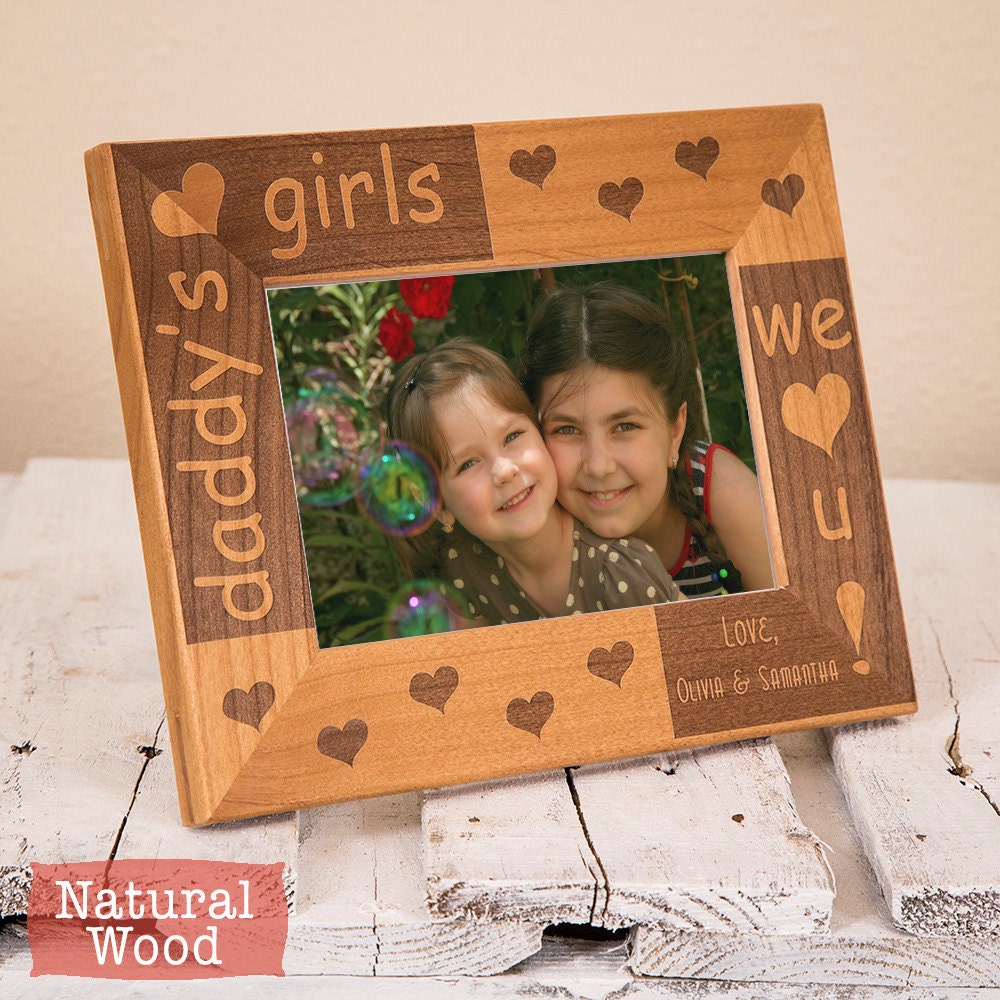 Dad Picture Frame Personalized From Daughters Daddy's | Etsy