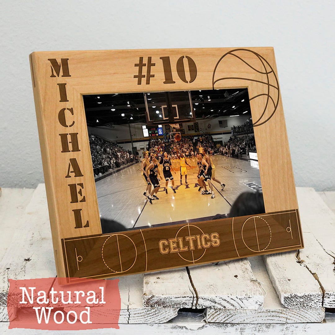 Basketball Picture Frame - Personalized Gift for Basketball Player ...