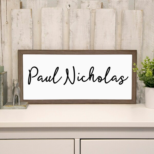 Hand Painted Name Signs - Etsy