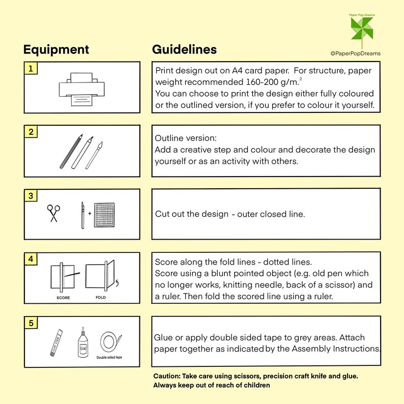 3D Paper Robot Craft: Printable Paper Toy or Personalised Gift - Etsy