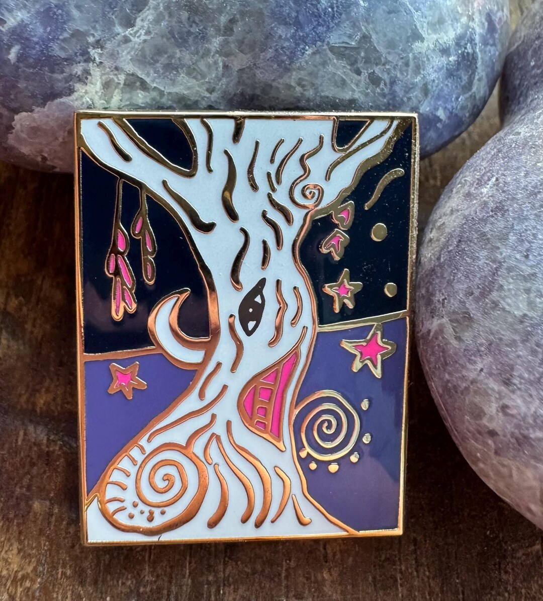 Tree of Life Hard Enamel Pin - Etsy