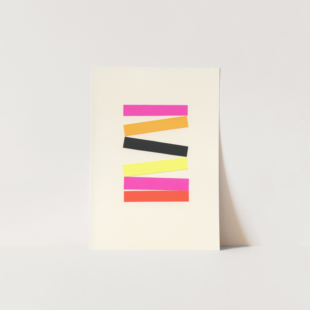ORIGINAL COLLAGE - Blocks - Etsy