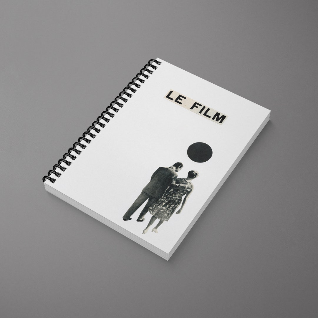 Movie Spiral Notebook - Le Film - Etsy