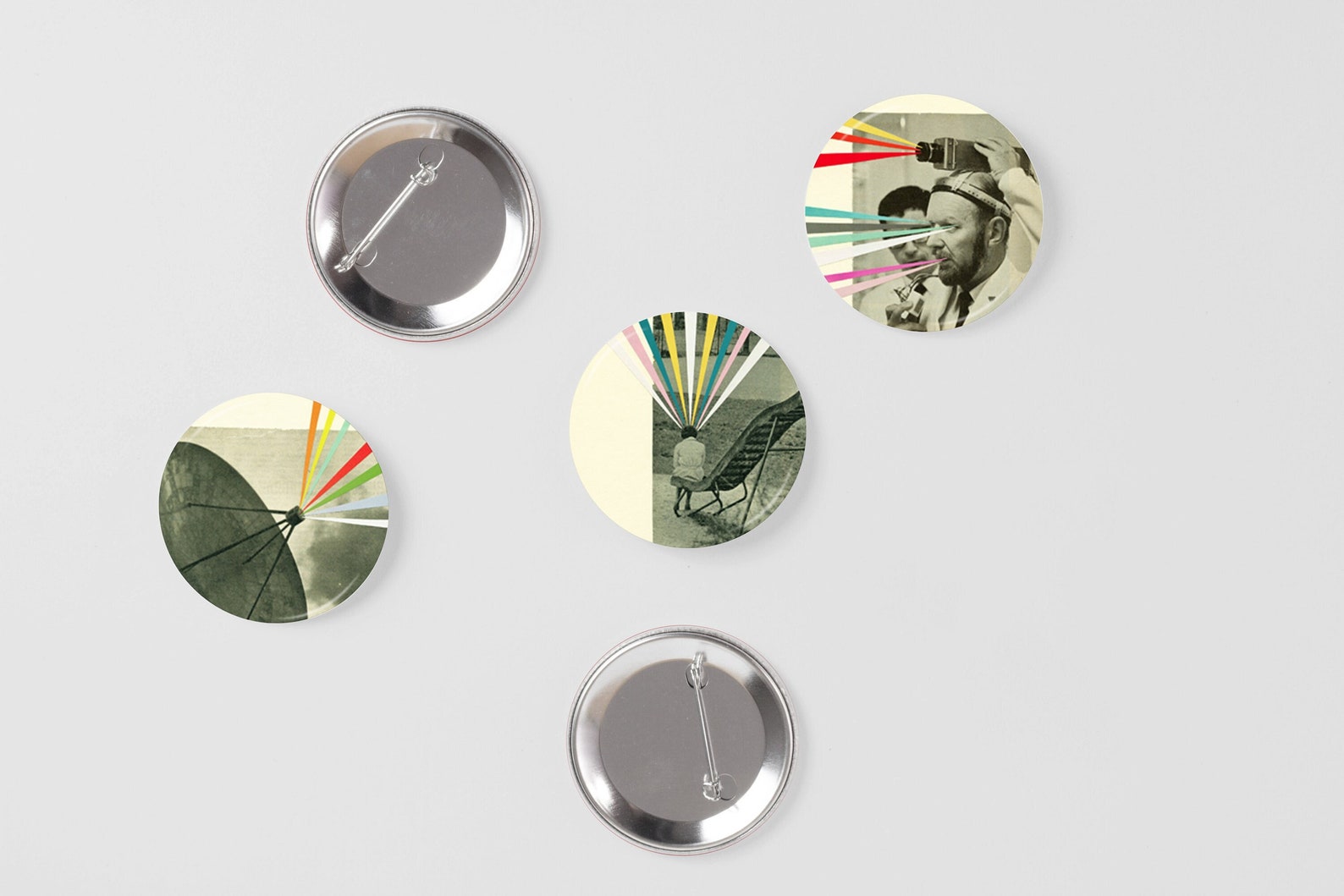 Sci Fi Badge Set Alien Pin Boyfriend Gift Alien Activity - Etsy