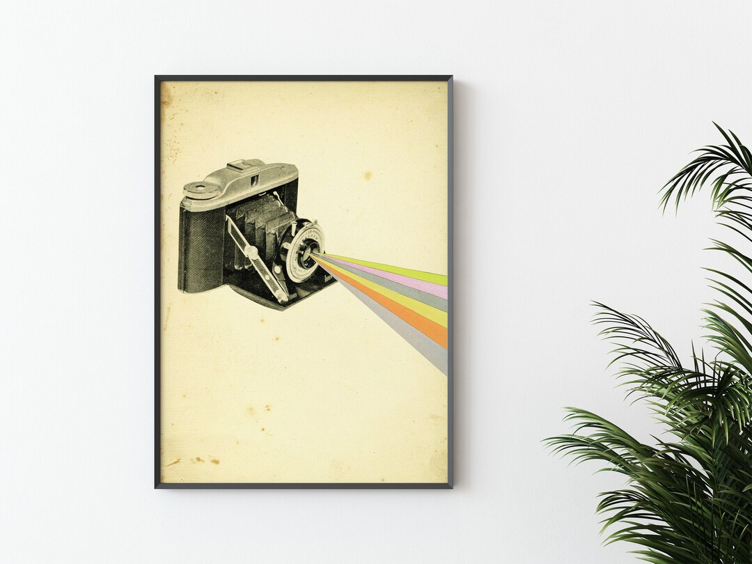 Camera Art Print, Photography Gifts, Pop Art Print - It's a Colourful ...