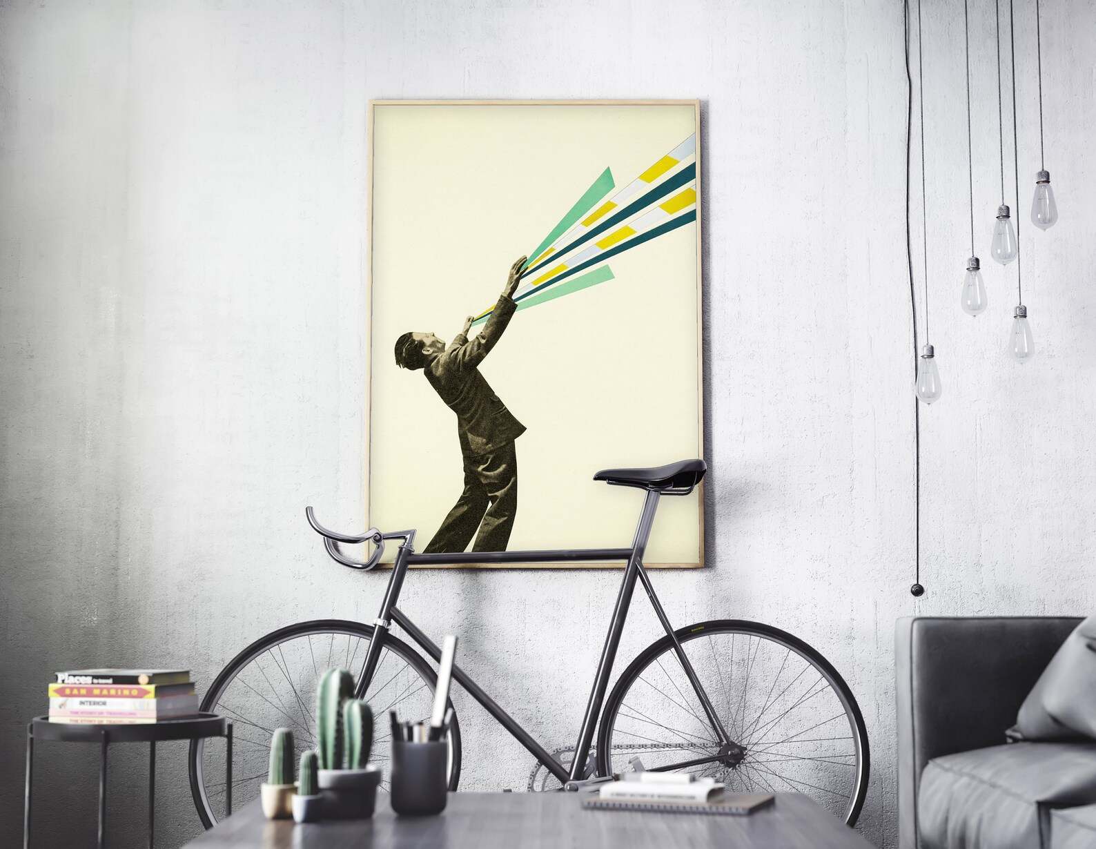 Male Portrait Art, Pop Art Poster, Modern Art Print, Gift for Man - the ...