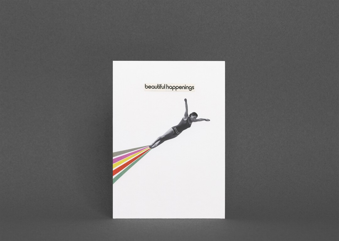 Diving Greetings Card Beautiful Happenings - Etsy