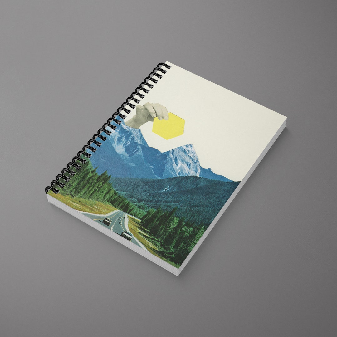Mountain Spiral Notebook - Moving Mountains - Etsy