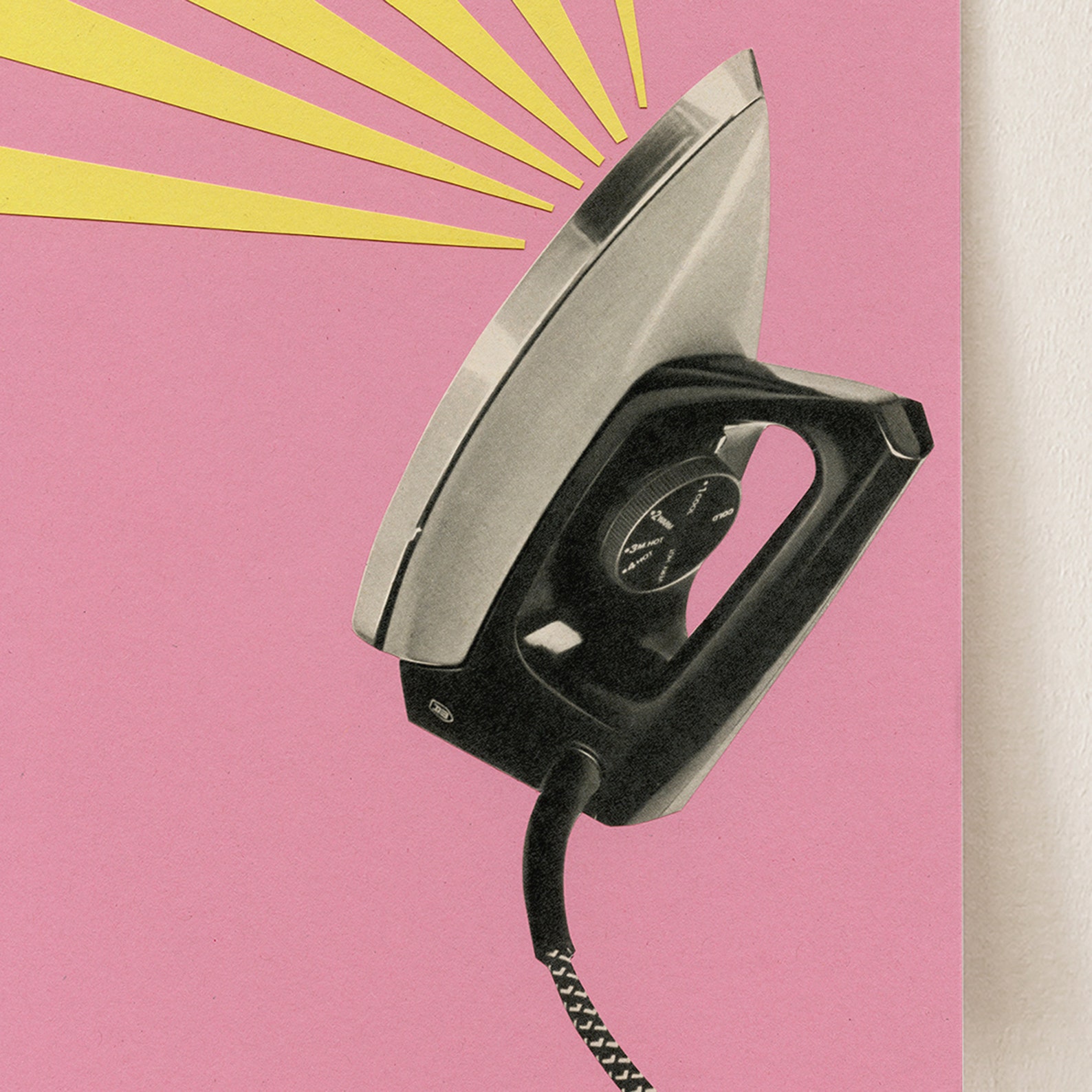 Laundry Room Art, Pop Art Poster, Mid Century Art - the Art of Ironing ...