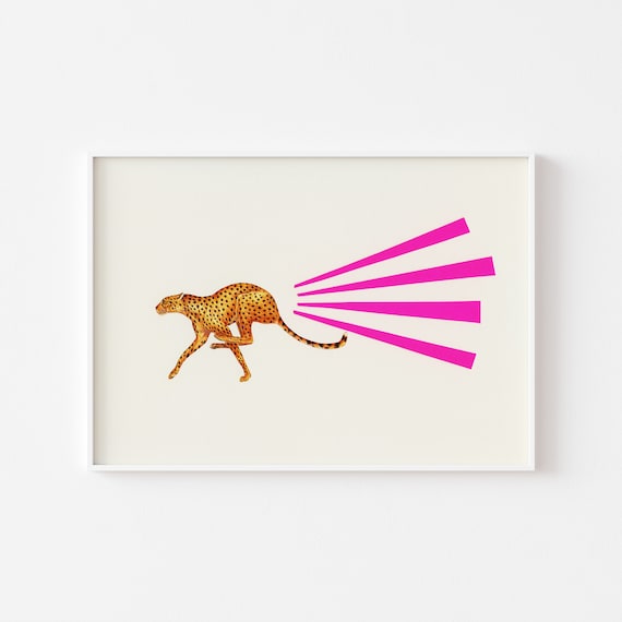 Cheetah Print Safari Animal Prints Animal Print Nursery | Etsy