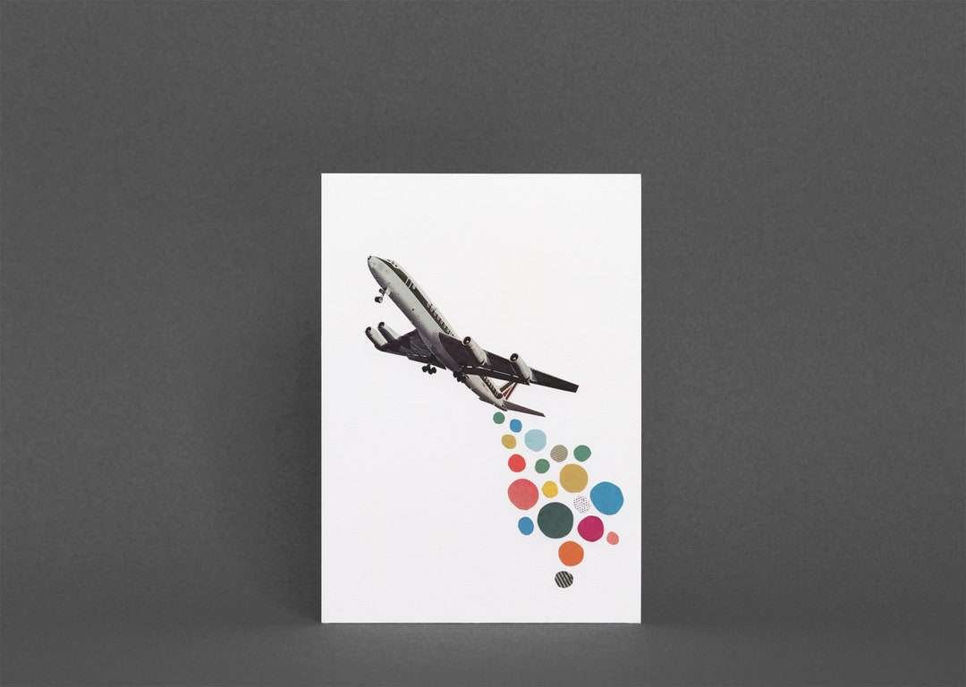 Aeroplane Card, Fathers Day Card - Leaving on a Jet Plane II - Etsy