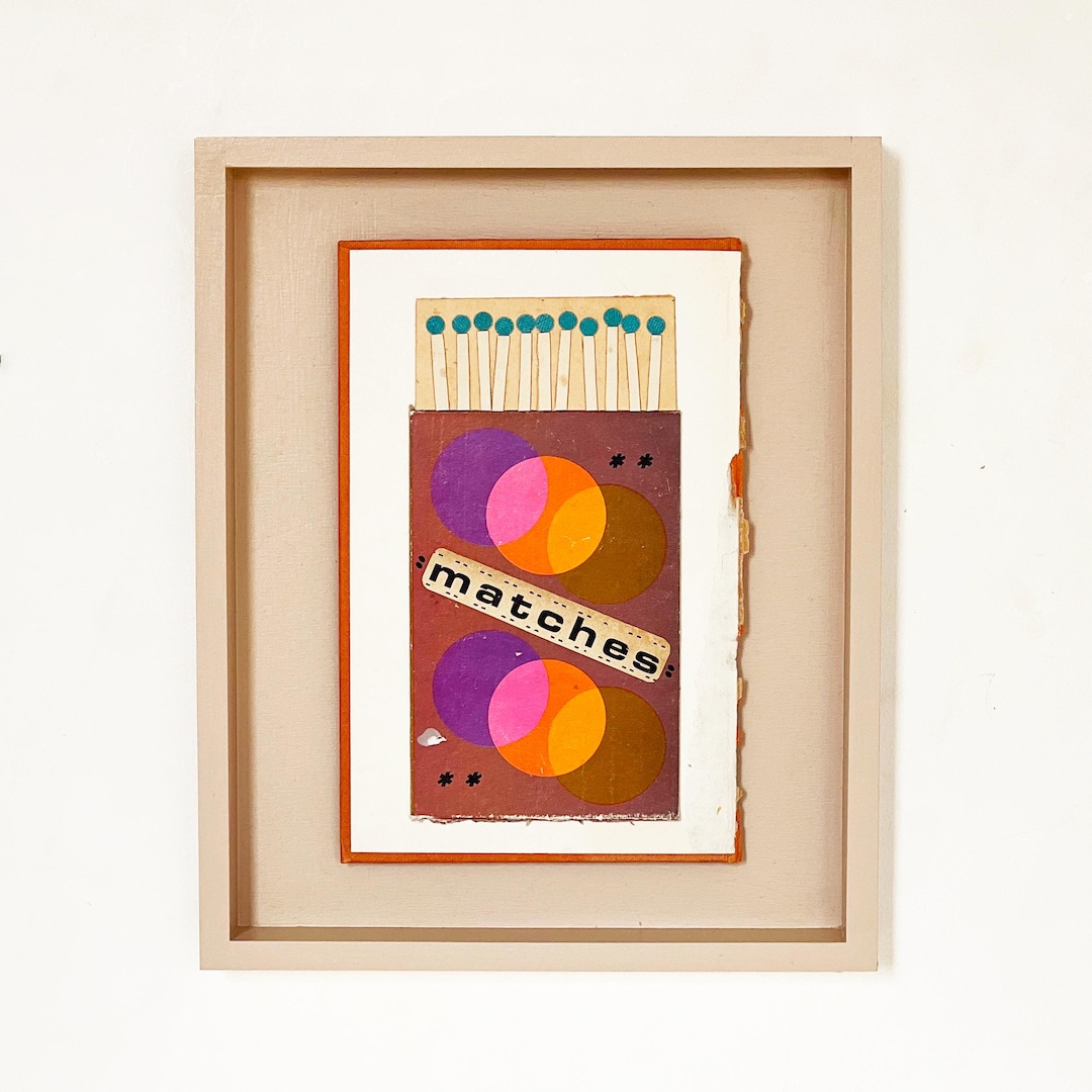 Matchbox Artwork in Frame - Etsy