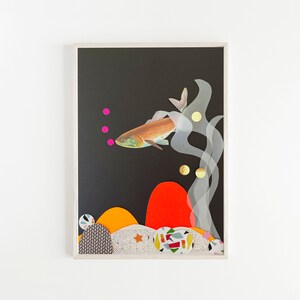 Aquatic Collage Kit, Make Your Own Art Pack - Etsy