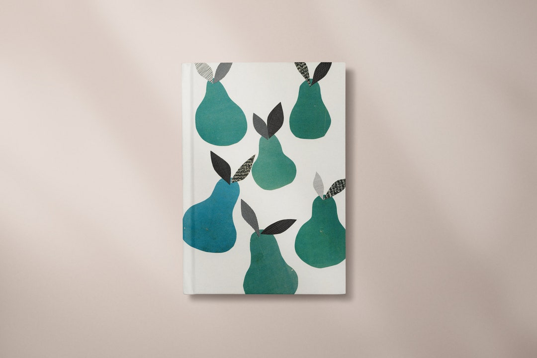 Pear Hardback Notebook, Fruit Journal 5x7/a5/a4 - Pears - Etsy