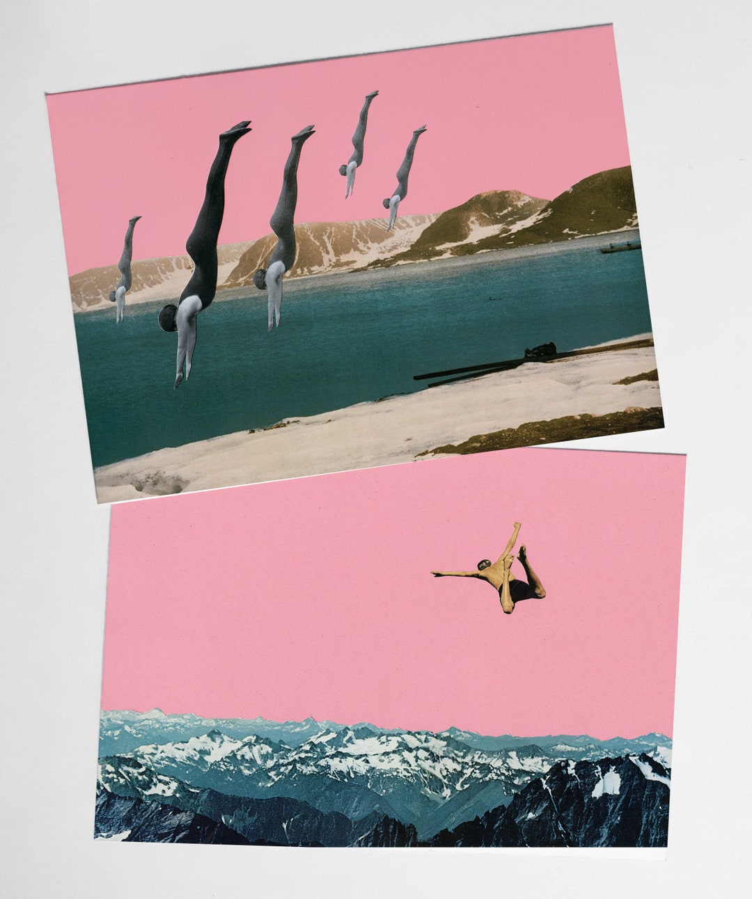 Mountain Postcard Set - Dive - Etsy