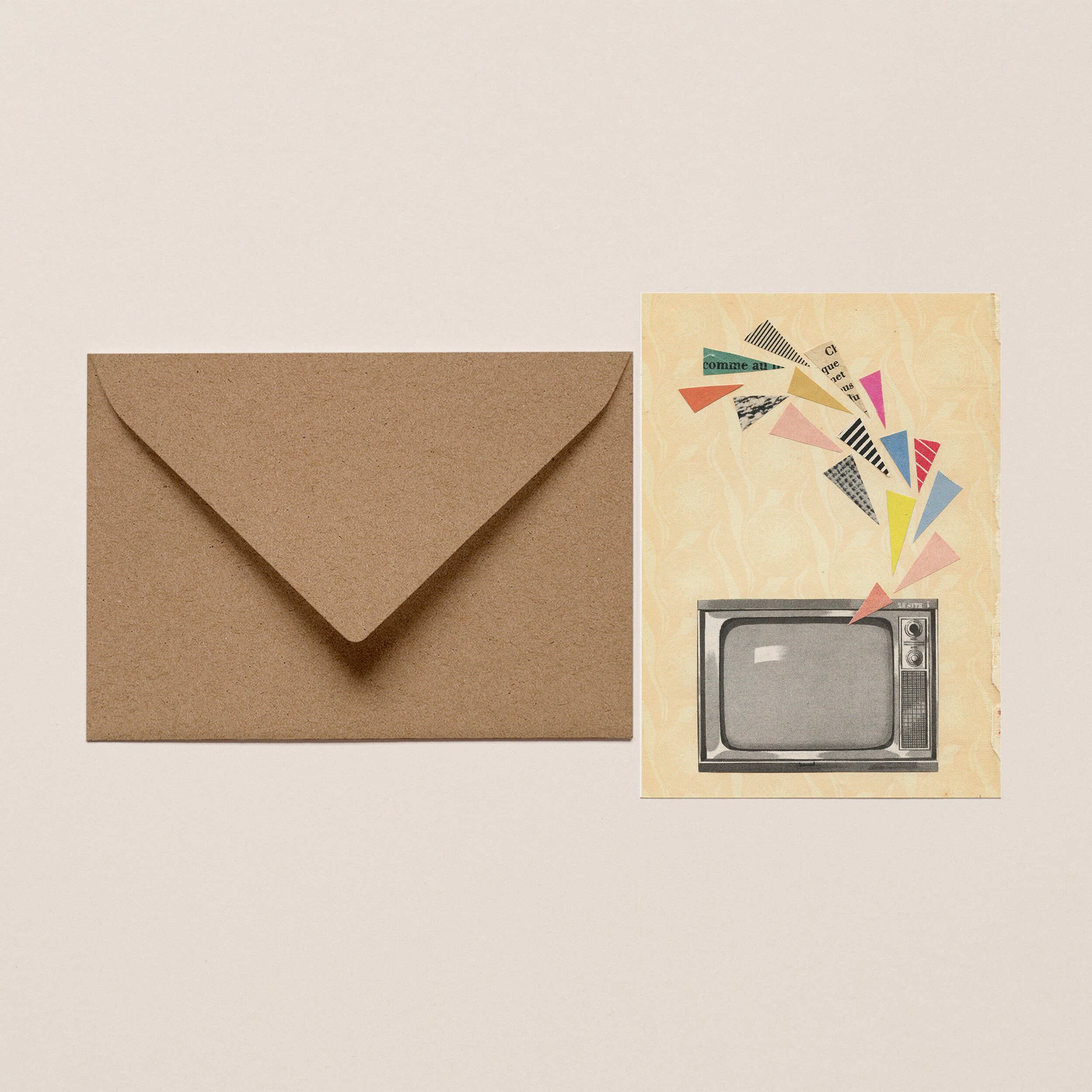 TV Card for Telly Addict Television - Etsy