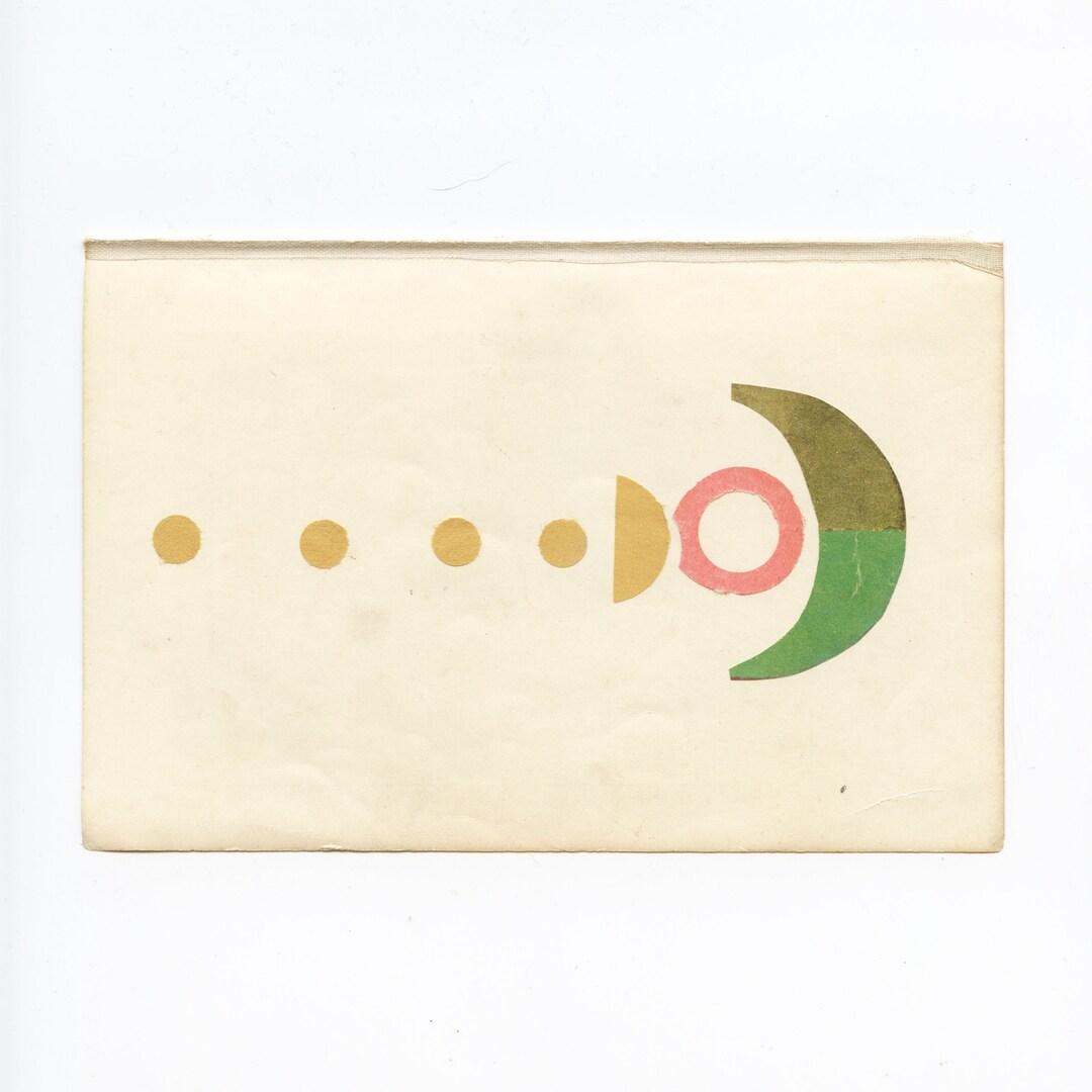 Original Moon Phase Collage - Moon Cycle - Etsy