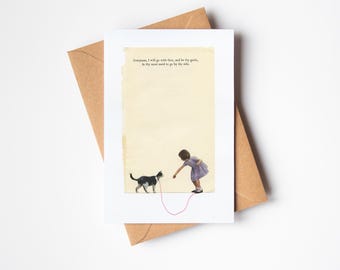 Mousekeeping Thank You Notes - Etsy