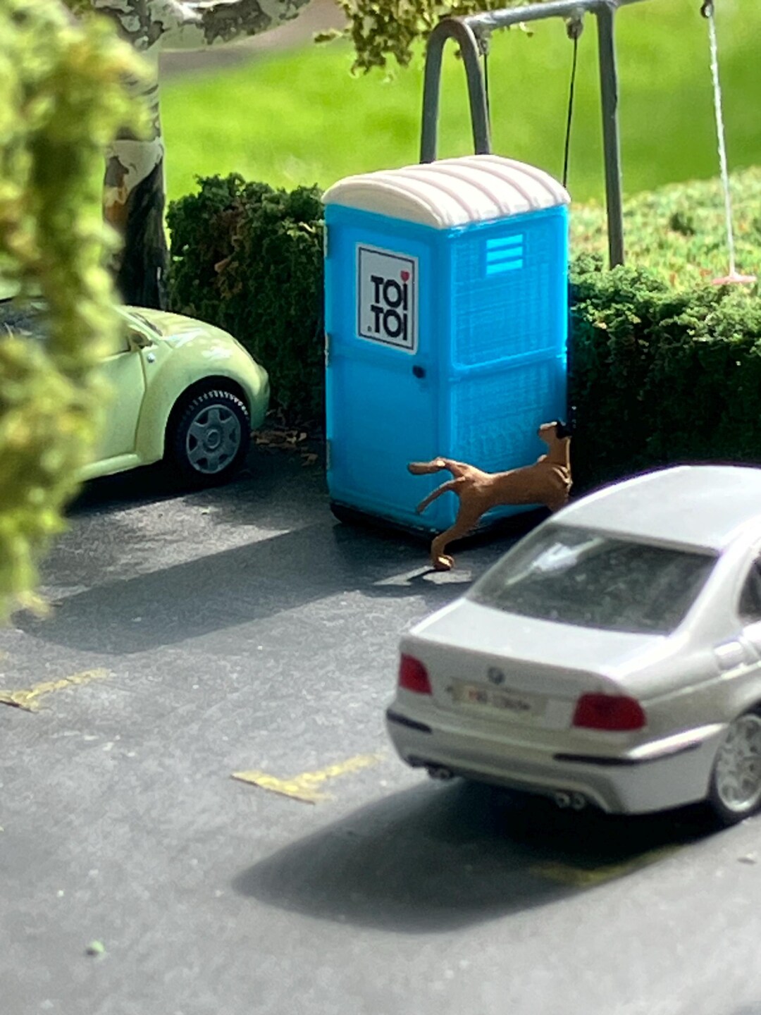 Fine Scale Mobile Toilet / Toi Toi Toilet 1:87 / HO - Etsy