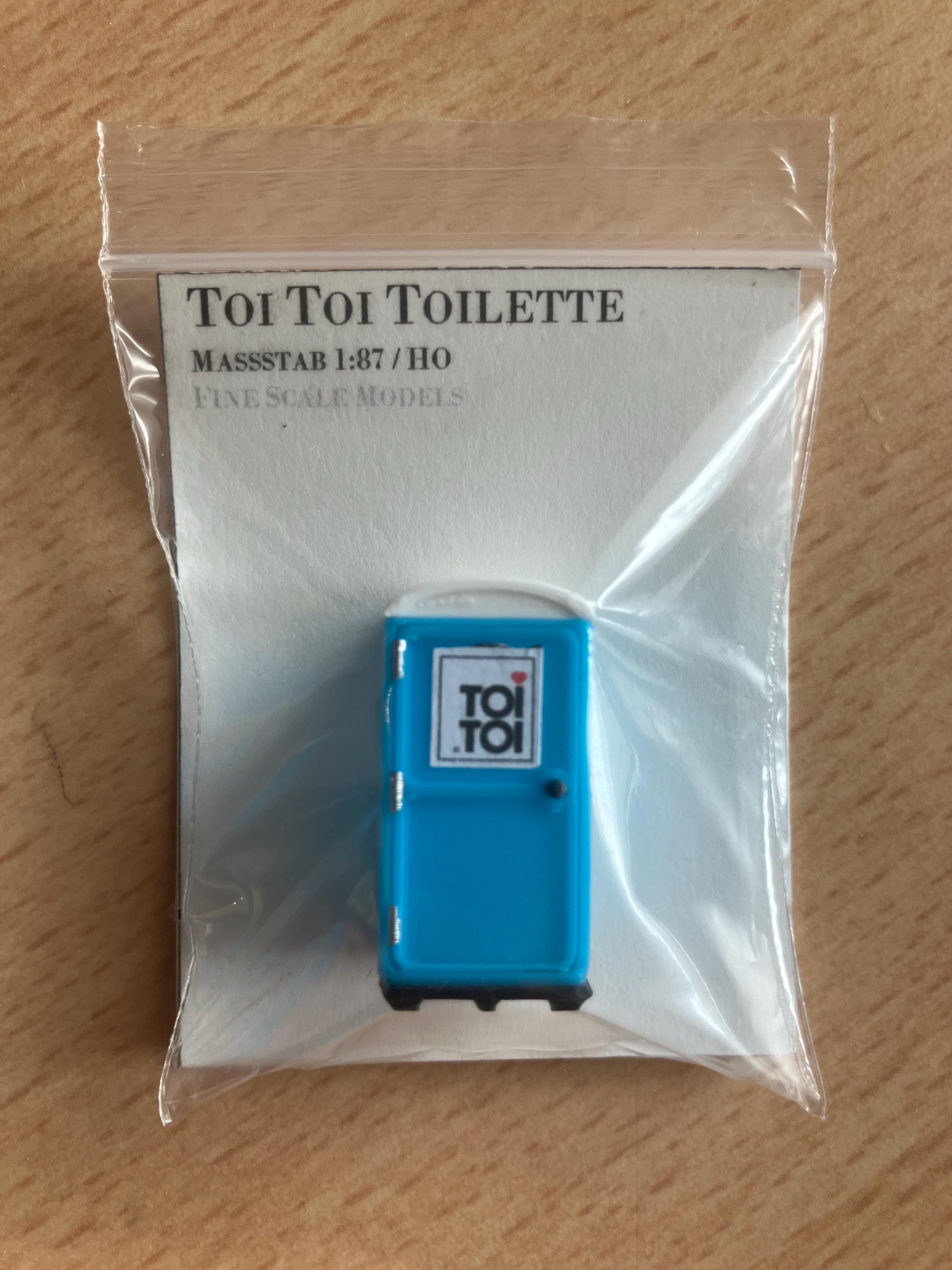 Fine Scale Mobile Toilet / Toi Toi Toilet 1:87 / HO - Etsy
