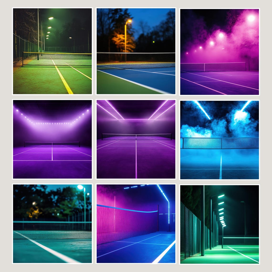 50 Tennis Background Sport Digital Backdrop Tennis Backdrop Sports ...