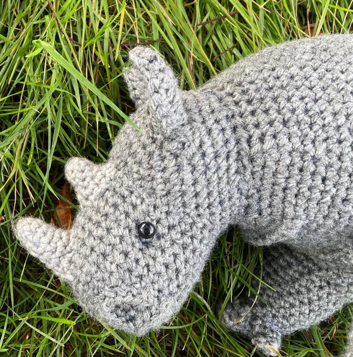 Rhino Amigurumi Crochet Pattern - Etsy