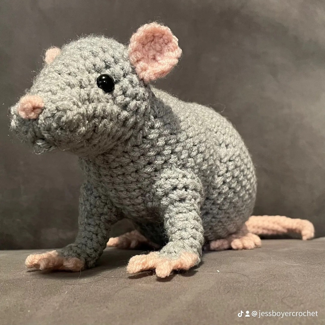 Rat Amigurumi Crochet Pattern - Etsy